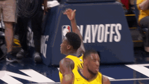 Indiana Pacers Celebration GIF by NBA - Find & Share on GIPHY