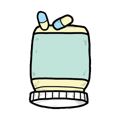 Medicine Pills Sticker by ANA MARIA SAAD for iOS & Android | GIPHY