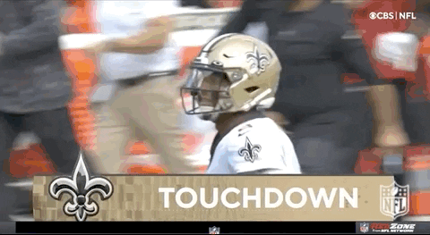 New Orleans Saints Football GIF by NFL - Find & Share on GIPHY