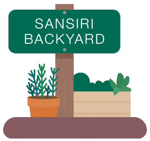 Garden Grow Sticker by Sansiri PLC for iOS & Android | GIPHY