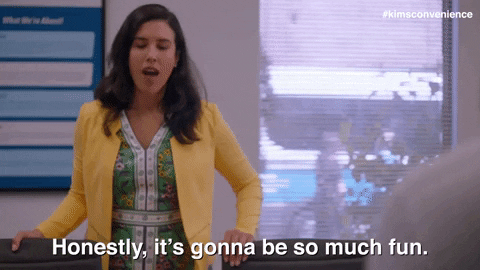 Nicole Power GIF by Kim's Convenience - Find & Share on GIPHY