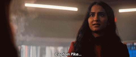Captain Pike GIFs - Get the best GIF on GIPHY