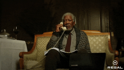 Morgan Freeman Wow GIF by Regal - Find & Share on GIPHY