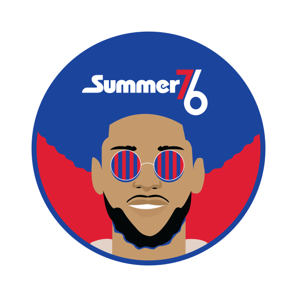 Summer Sixers Sticker by Philadelphia 76ers for iOS & Android | GIPHY