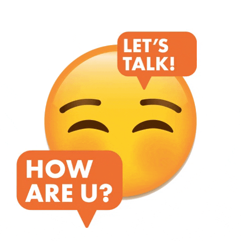 Lets Talk Emoji GIF by #darüberredenwir - Find & Share on GIPHY