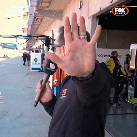 Dont Look At Me Back Off GIF by Supercars Championship - Find & Share ...