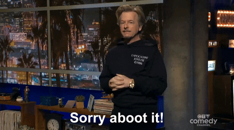Sorry Canadian GIF by CTV Comedy Channel - Find & Share on GIPHY