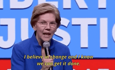 Elizabeth Warren Speech GIF by Election 2020 - Find & Share on GIPHY