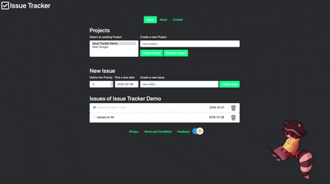 GitHub - Beomar97/issue-tracker: Simple Issue Tracker implemented with ...