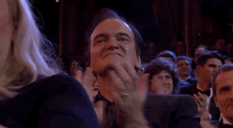 Quentin Tarantino GIF by BAFTA - Find & Share on GIPHY