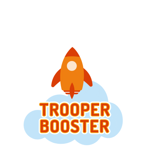 Rocket Booster Sticker by Trooper for iOS & Android | GIPHY