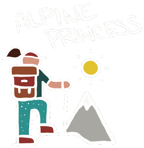 Adventure Hiking Sticker by Alpine Princess for iOS & Android | GIPHY