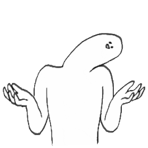 Man Idk Sticker for iOS & Android | GIPHY