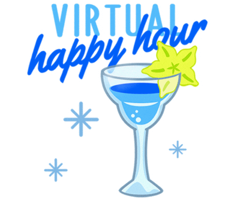Happy Hour Sticker by Home Brew Agency for iOS & Android | GIPHY