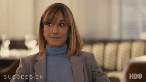 Holly Hunter Idk GIF by SuccessionHBO - Find & Share on GIPHY