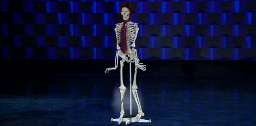 Skeleton GIF by Team Coco - Find & Share on GIPHY