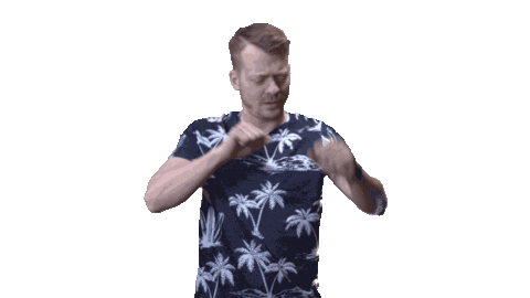 Happy Drop It Like Its Hot Sticker by KRONEHIT for iOS & Android | GIPHY