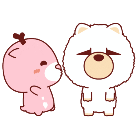 Kiss Sticker by bluesbear for iOS & Android | GIPHY