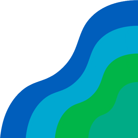 Rainbow Waves Sticker by Spanx for iOS & Android | GIPHY