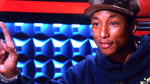 Pharrell Williams Television GIF by The Voice - Find & Share on GIPHY