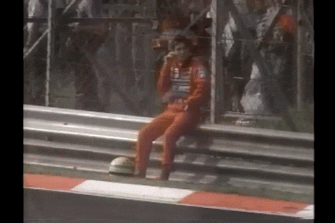 Sad Formula 1 GIF by Ayrton Senna - Find & Share on GIPHY