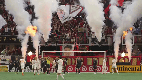 Celebration Goal GIF by Atlanta United - Find & Share on GIPHY