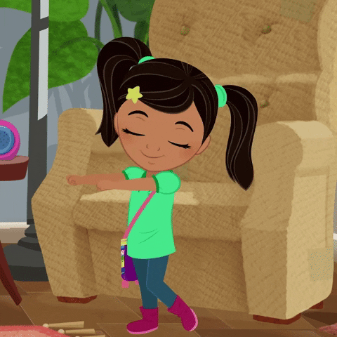 Nina'S World Dancing GIF by Universal Kids - Find & Share on GIPHY