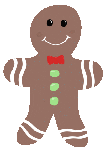 Gingerbread Man Sticker for iOS & Android | GIPHY
