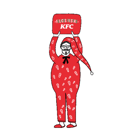 Christmas Dinner Mega Navidad Sticker by KFC LA&C for iOS & Android | GIPHY