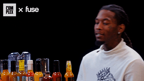 Hot Ones Offset GIF by Fuse - Find & Share on GIPHY