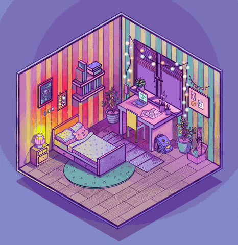 Books Bed GIF by shiancore - Find & Share on GIPHY
