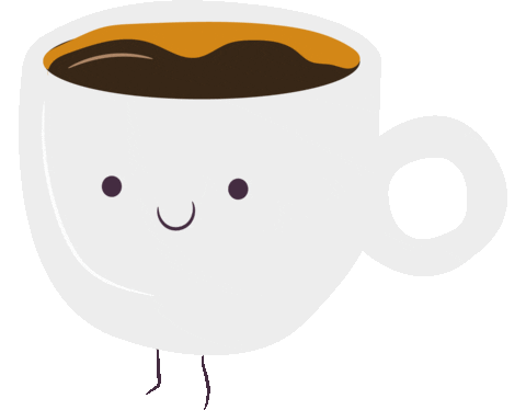 Happy Coffee Sticker for iOS & Android | GIPHY