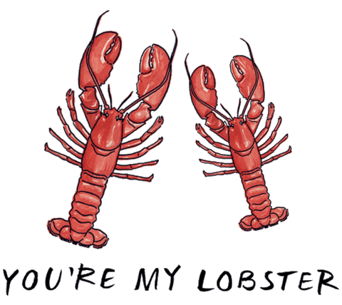 Friends Lobster Sticker by Pottery Barn for iOS & Android | GIPHY