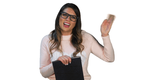 Wave Hello Sticker by Cool School for iOS & Android | GIPHY