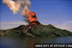 Volcano GIF - Find & Share on GIPHY