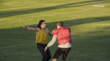 Excited Hug GIF by KING OF THE ROAD - Find & Share on GIPHY