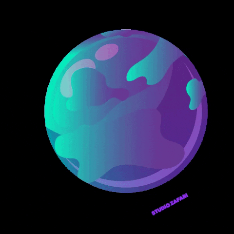 Planet Rotate GIF by Studio Zafari - Find & Share on GIPHY