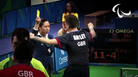Ping Pong Hug GIF by International Paralympic Committee - Find & Share ...