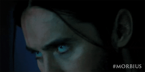 Jared Leto Marvel GIF by MorbiusMovie - Find & Share on GIPHY