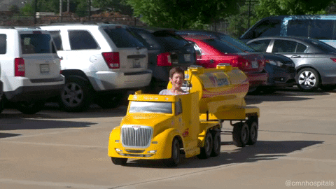 Pulling Up Driving A Truck GIF by Children's Miracle Network Hospitals ...