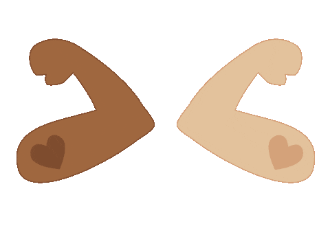 Elbow Bump Sticker by Sidewalk Club for iOS & Android | GIPHY