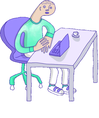 Work Monday Sticker by Shenja for iOS & Android | GIPHY