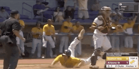 College Baseball Sport GIF by NCAA Championships - Find & Share on GIPHY
