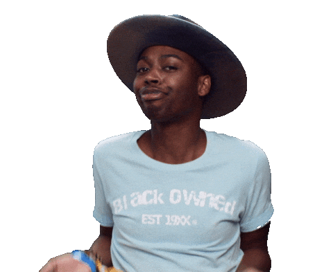 Keith Leak Jr Idk Sticker by VidCon for iOS & Android | GIPHY