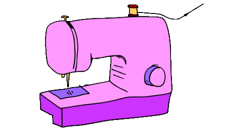 Sewing Machine Sticker by deladeso for iOS & Android | GIPHY