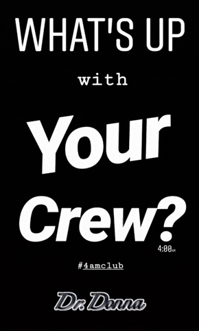 Good Morning Crew GIF by Dr. Donna Thomas Rodgers - Find & Share on GIPHY