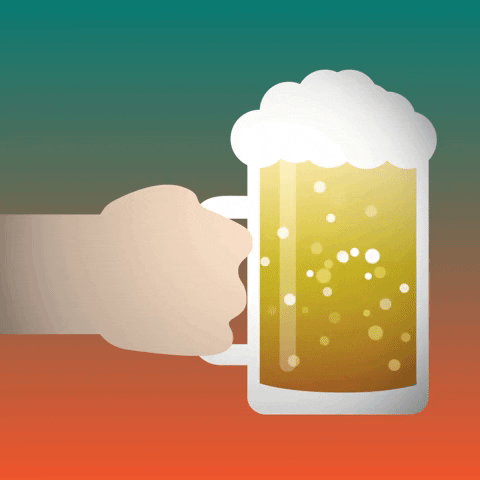 Beer Beverage GIF by sanderick - Find & Share on GIPHY