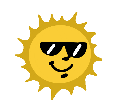 Summer Sun Sticker by musketon for iOS & Android | GIPHY
