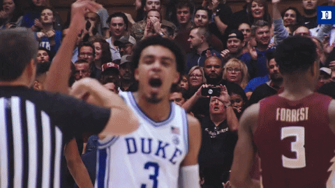 Ncaa Sports College GIF by Duke Men's Basketball - Find & Share on GIPHY