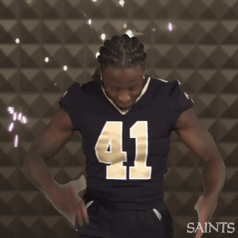 Nfl Go Saints GIF by New Orleans Saints - Find & Share on GIPHY